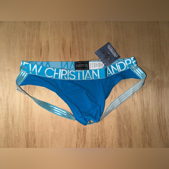 Andrew Christian | Underwear & Socks | Andrew Christian Blue Bikini ...